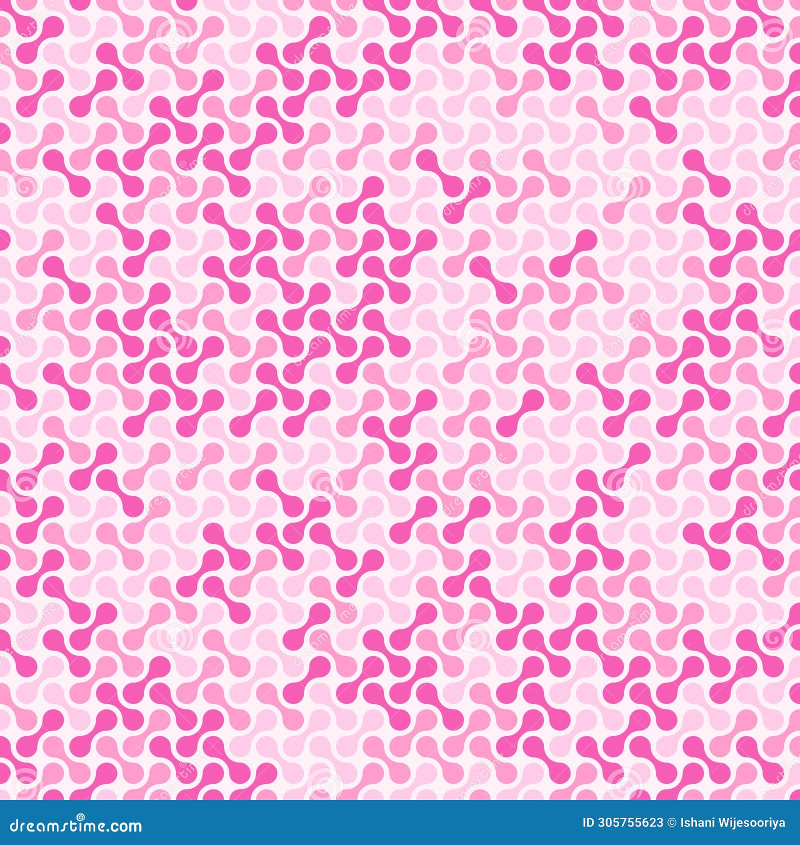 Pink Variant Meta Balls Patten Design Stock Vector - Illustration of ...