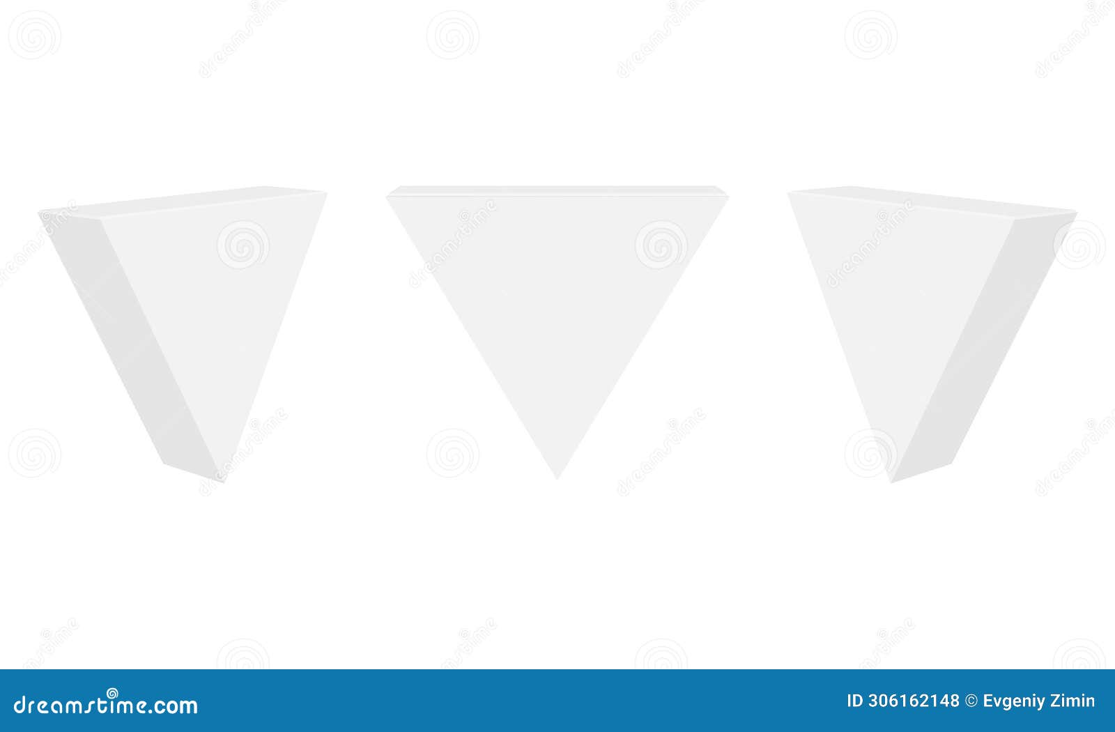 Blank Triangle Infographic Backgrounds Vector Illustration ...