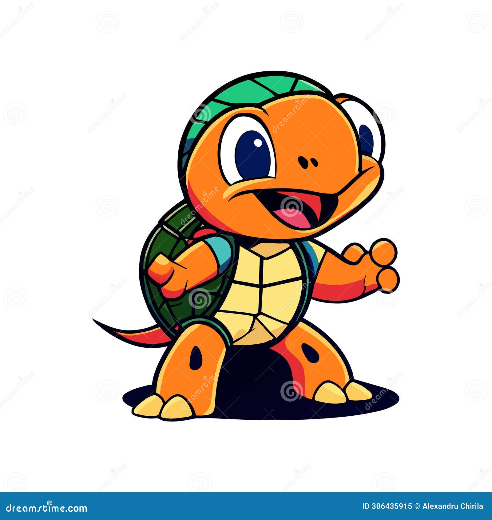 Turtle graphic vector EPS stock vector. Illustration of souvenirs ...