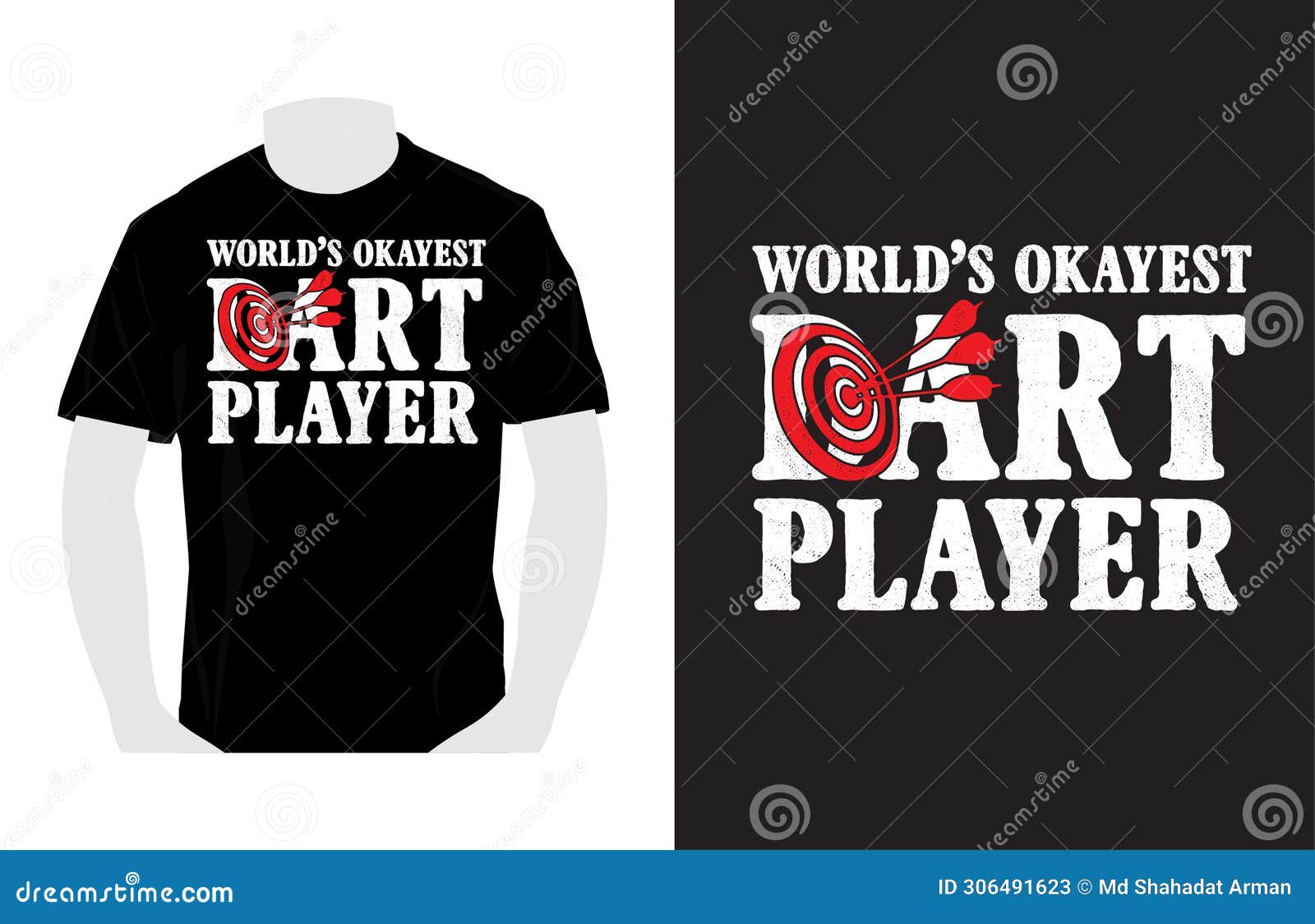 Darts T Shirts Design Darts Lover Darts Game Sports Stock Vector ...