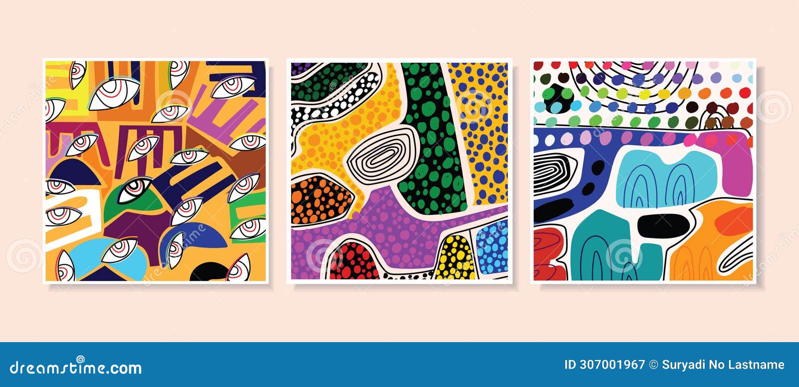 Artistic Abstract Modern Stroke Rough Hand Drawing Background and ...