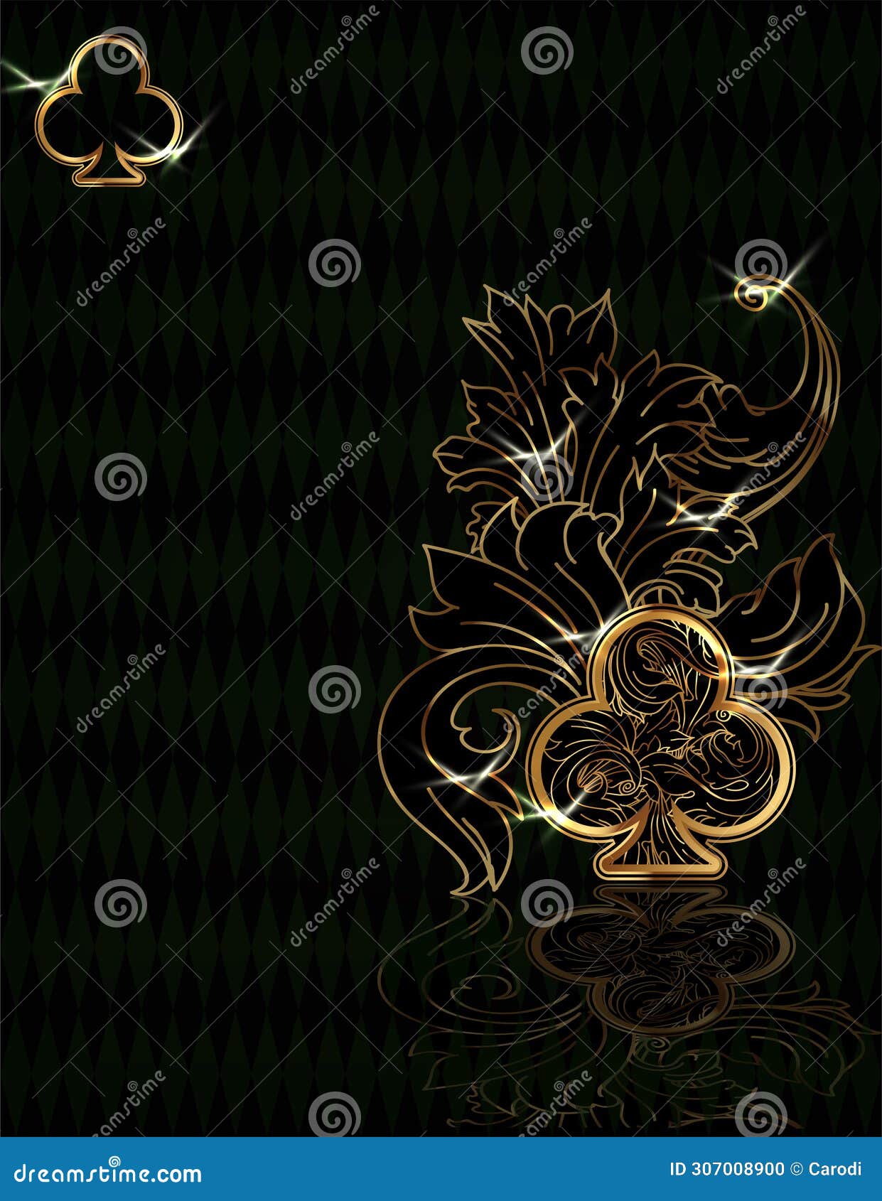 Clubs Ace Poker Card, Vector Stock Vector - Illustration of play ...