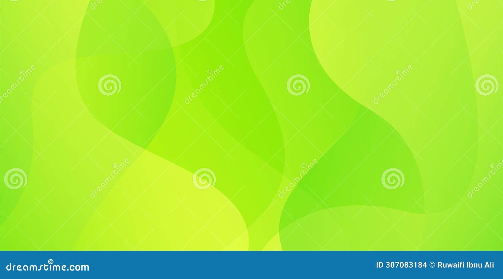 Abstract Colorful Green Curve Background, Green Gradient Dynamic ...