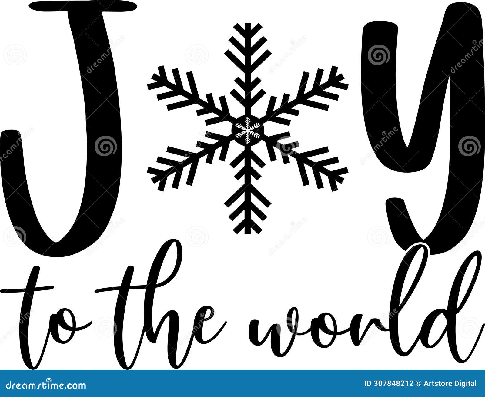Joy To the World Vector File for Holiday Letter Quote Vector ...