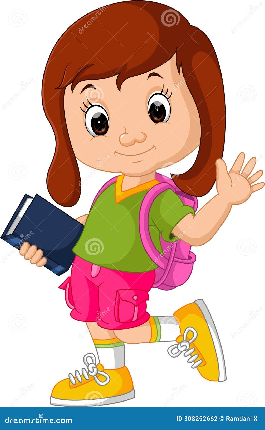 Vector Design Cartoon Drawing of a Child with a Job Profession Stock ...
