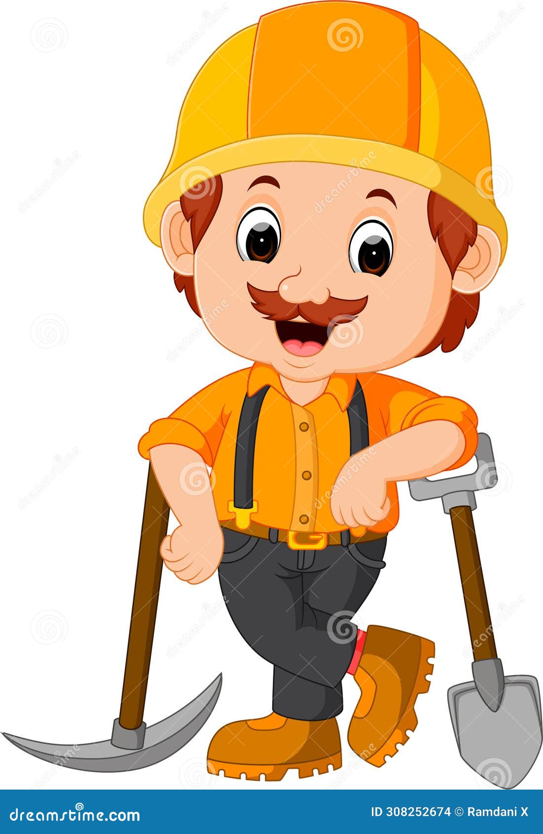 Vector Design Cartoon Drawing of a Child with a Job Profession Stock ...