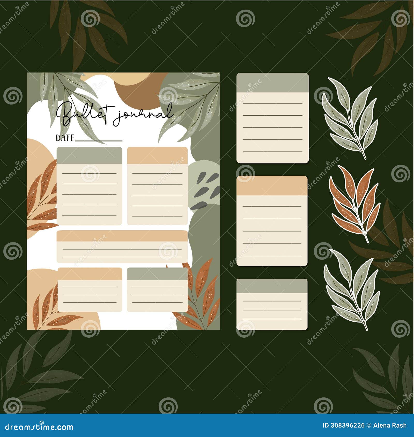 Bullet Journal Jpeg Png Notes Printable Printing Illustrarion Png Free ...