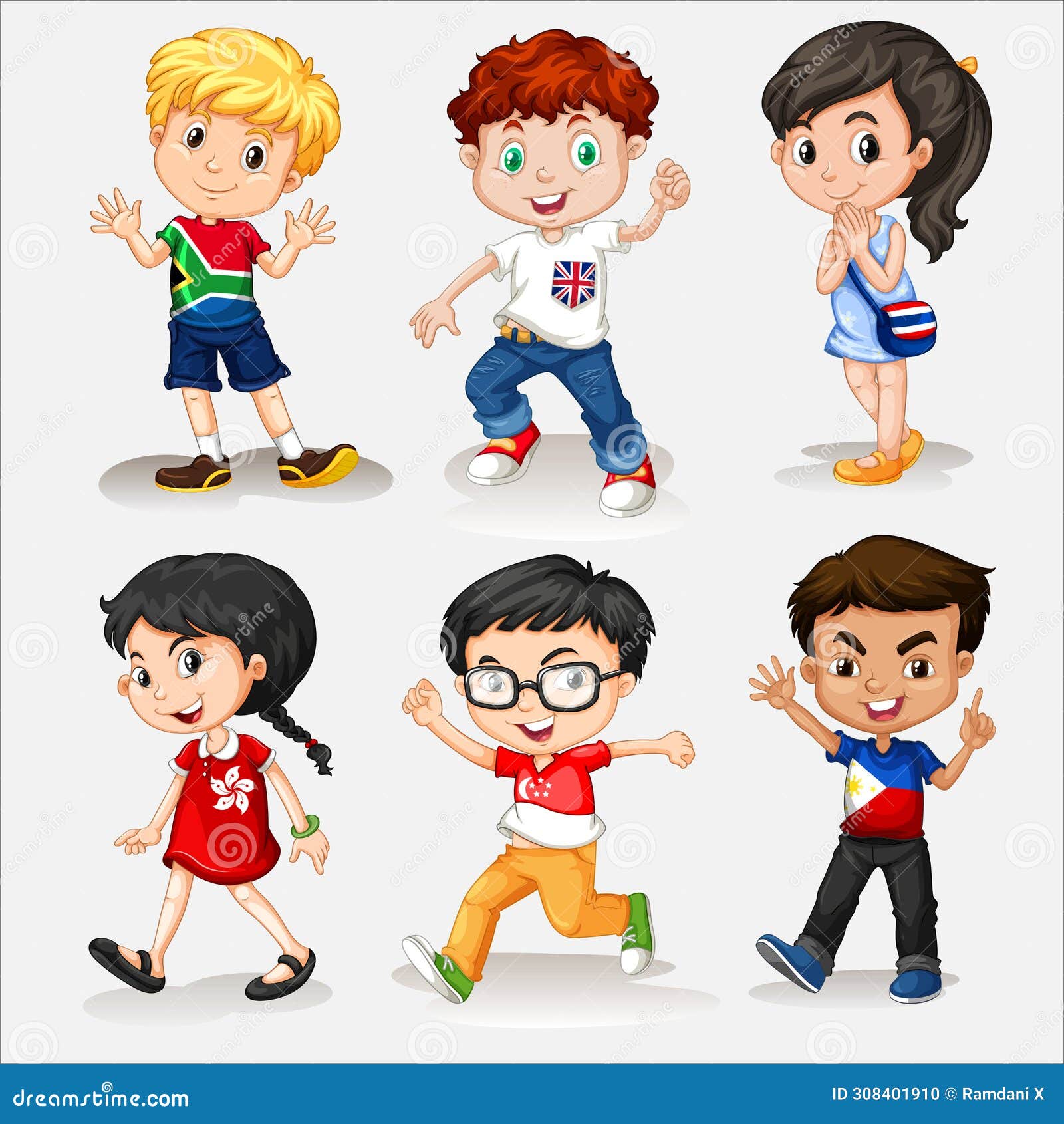 Kids Character Vector Design Template Stock Vector - Illustration of ...