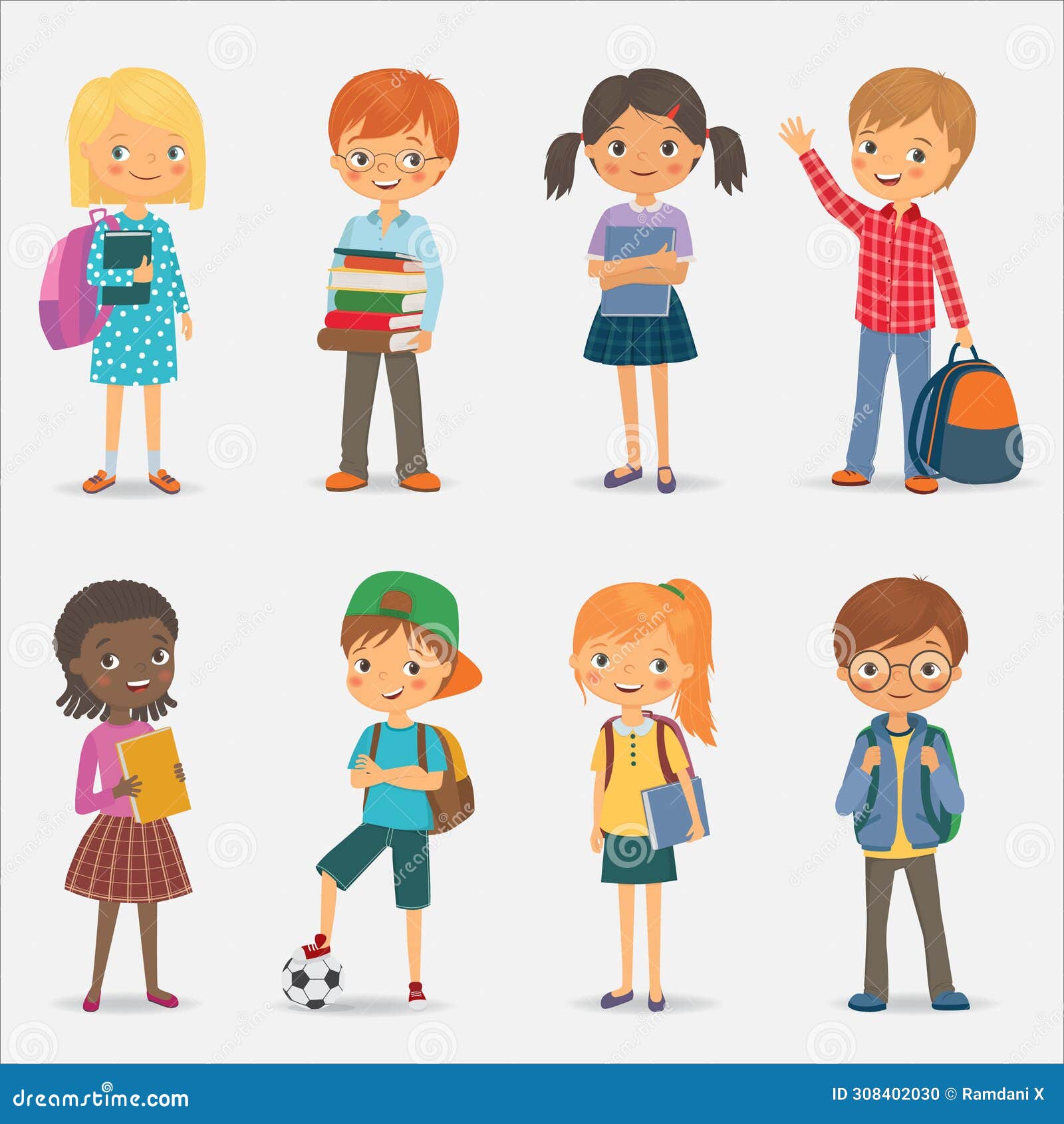 Kids Character Vector Design Template Stock Vector - Illustration of ...