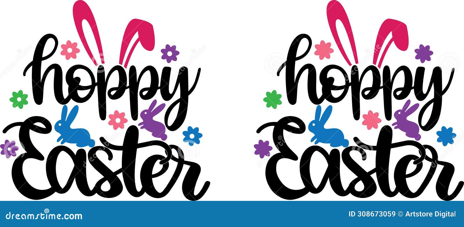 Bunny Saurus Rex, Typography T-shirt Design For Geographers Cartoon ...