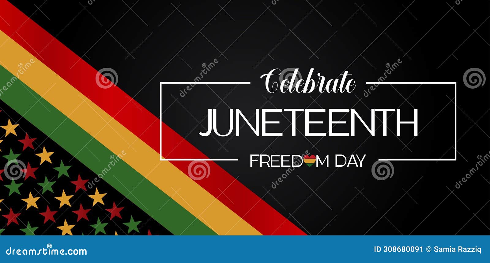 Juneteenth Freedom Day June Stylish Text with 19 Illustration Design ...