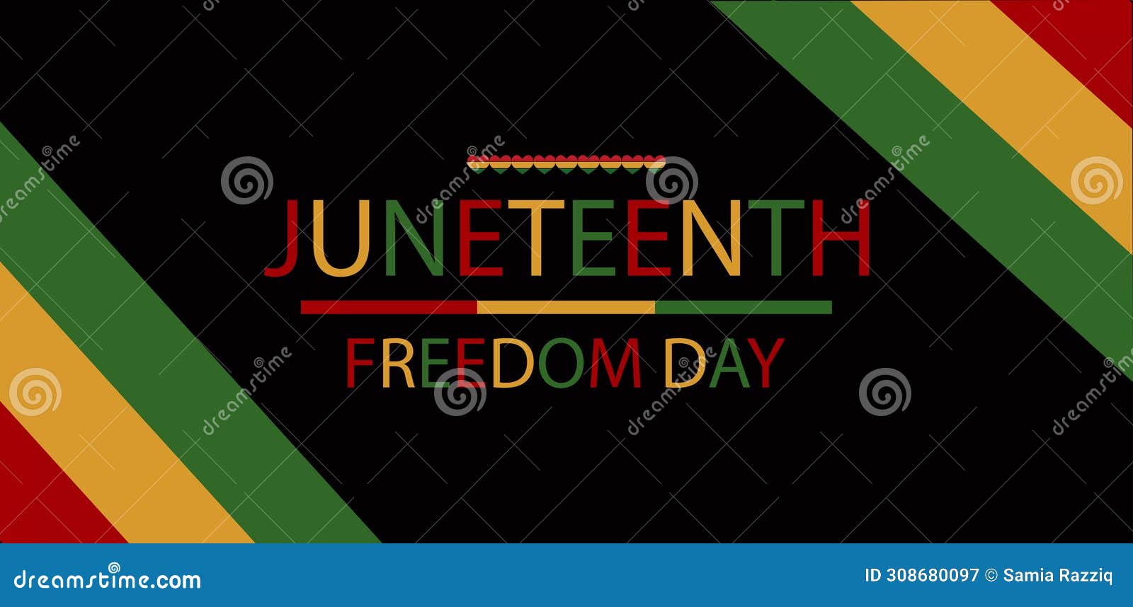 Juneteenth Freedom Day June Stylish Text with 19 Illustration Design ...