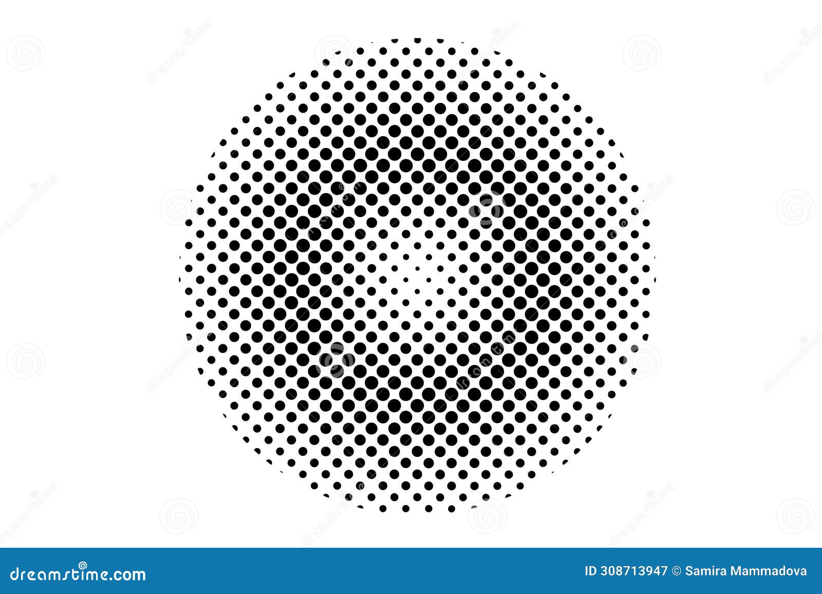 Texture of Dots with Circle Pattern Stock Vector - Illustration of ...