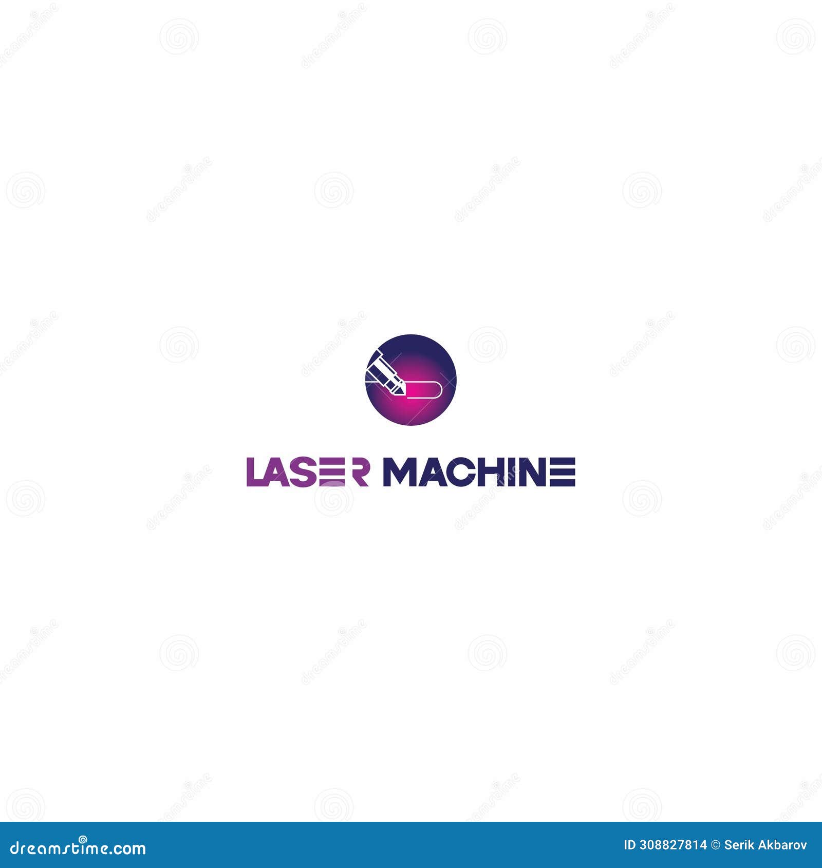 An Illustration Consisting of a Plasma Cutting Nozzle Stock Vector ...