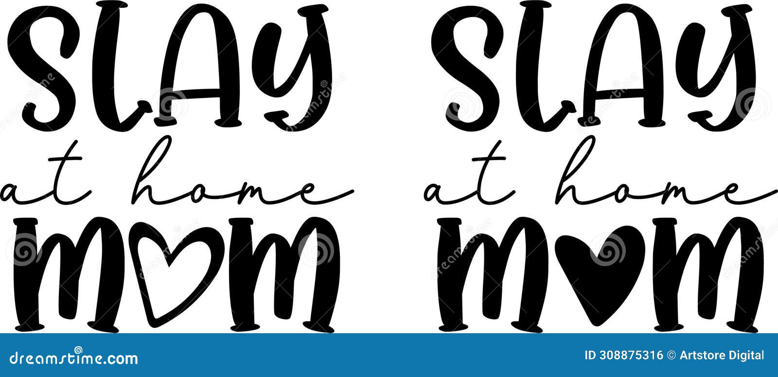 Slay The Day, Vector. Scandinavian Minimalist Art Design. Wording ...