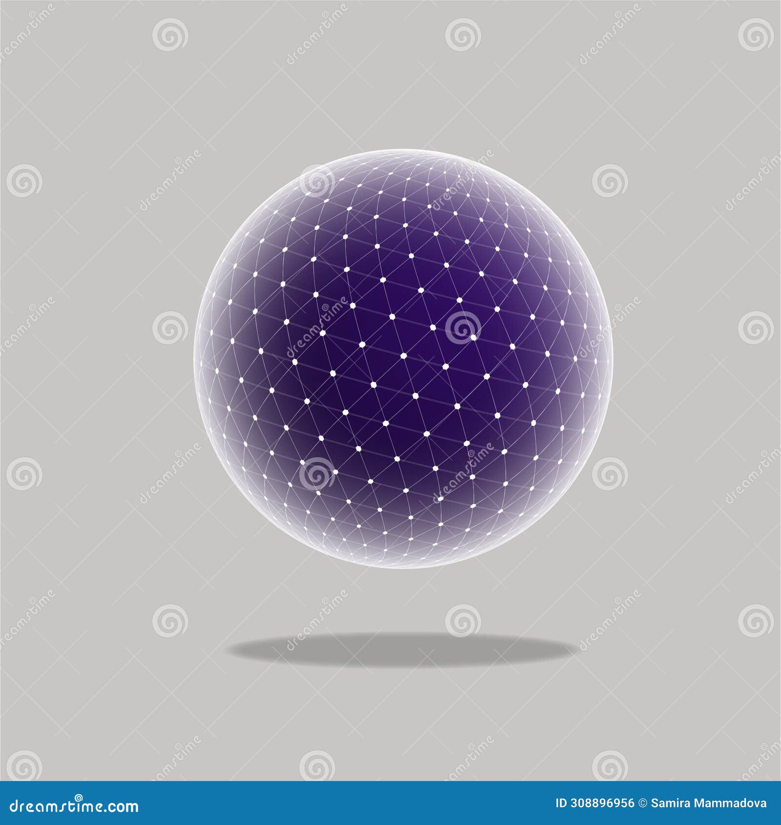Vector Polygonal Planet Low Poly Design Abstract 3d Polygonal Stock ...