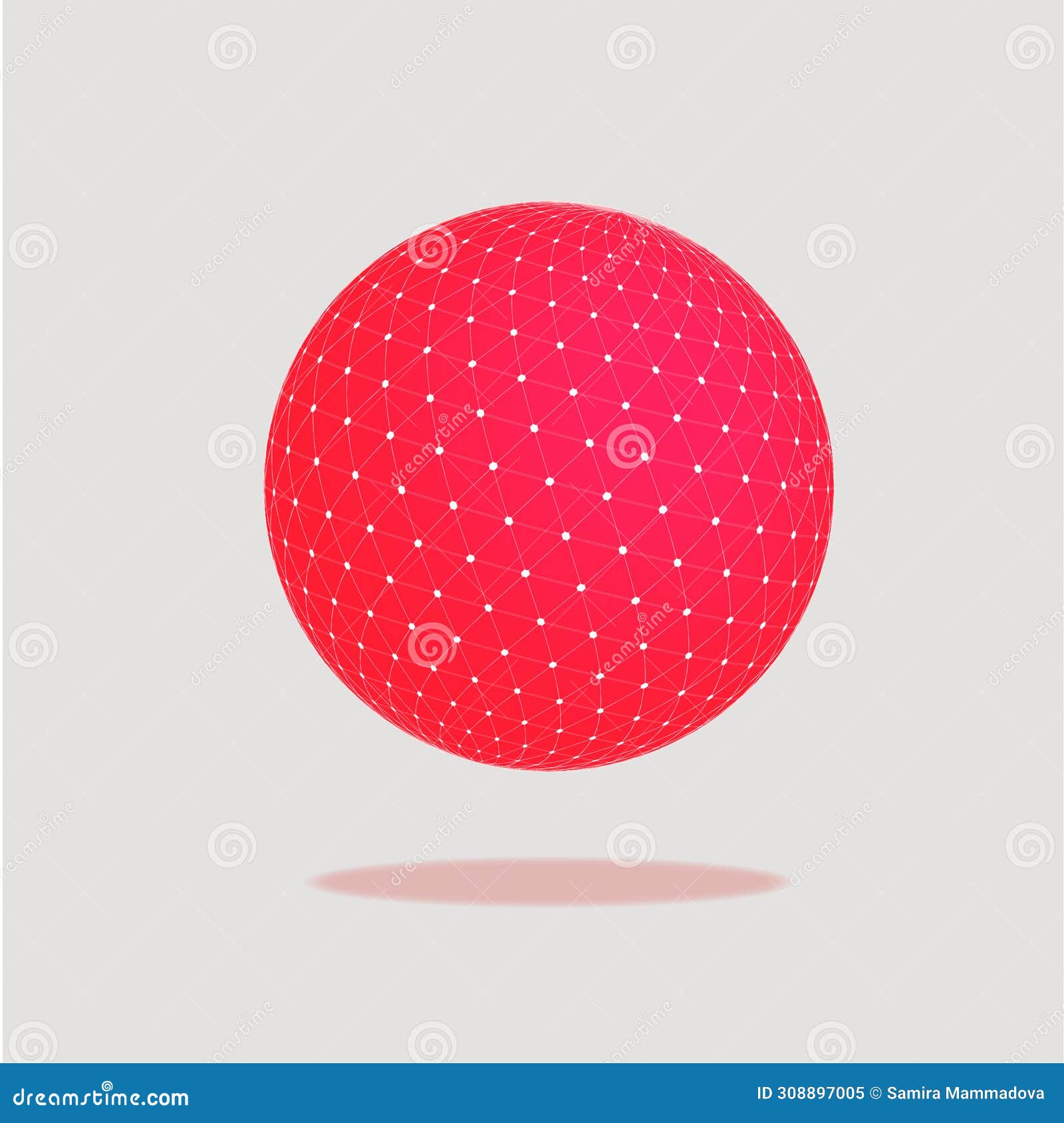 Vector Polygonal Planet Low Poly Design Abstract 3d Polygonal Stock ...