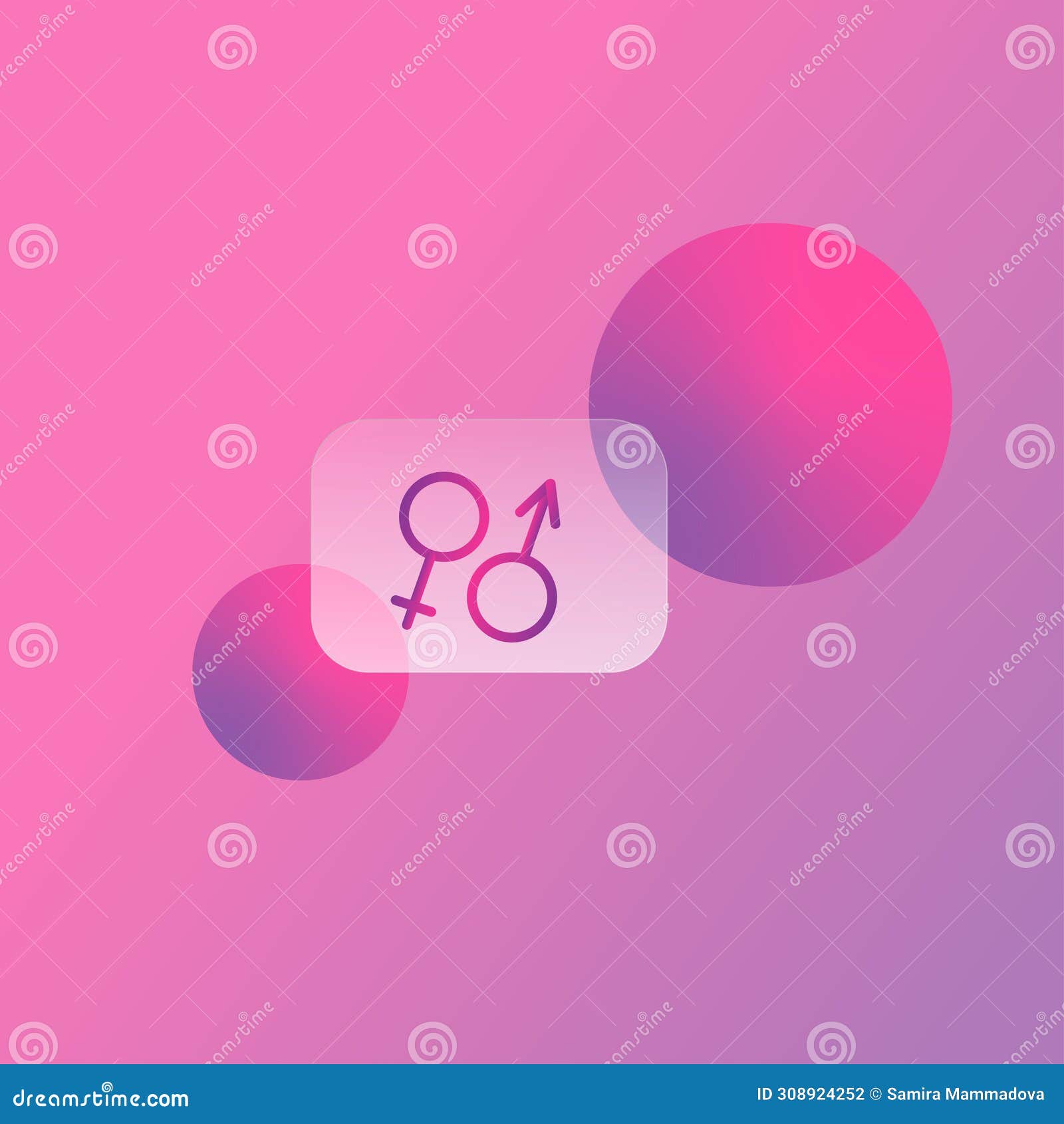 Glassmorphic Gender Icon Button Stock Vector - Illustration of icons ...
