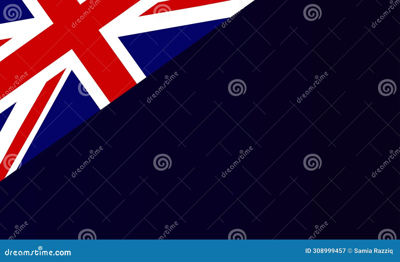 Happy Ve Day Text with Flag and Blue Gradient Background Design Stock ...