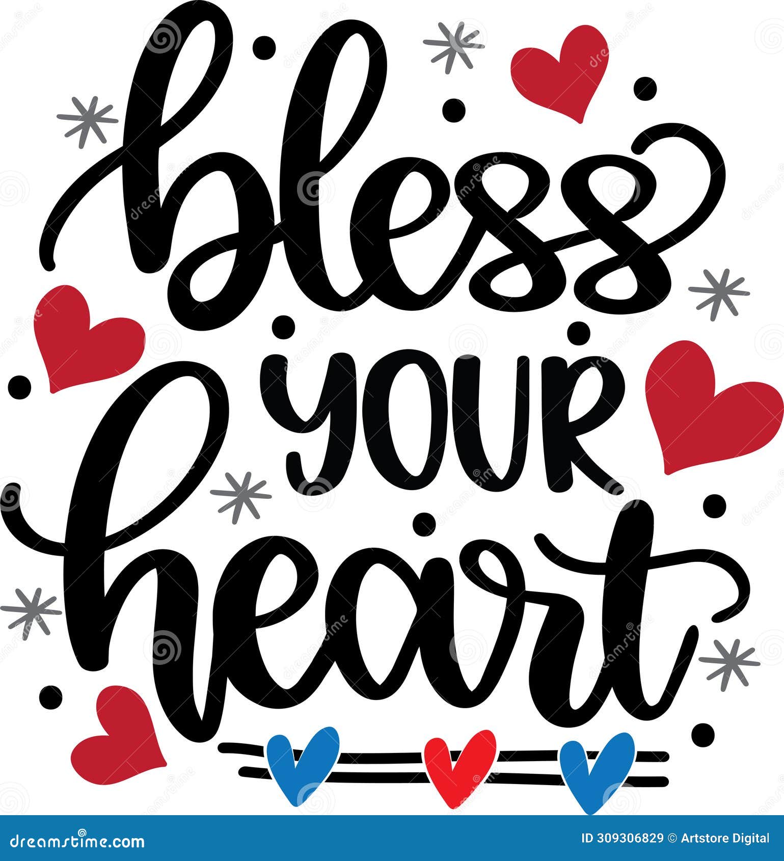 God Bless You Stock Image | CartoonDealer.com #208346197