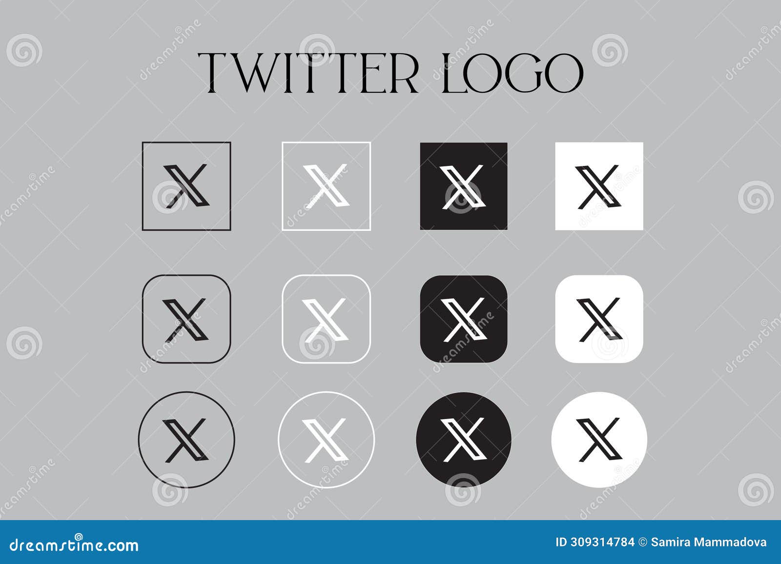 X Twitter Social Media Icon Editorial Stock Image - Illustration of ...