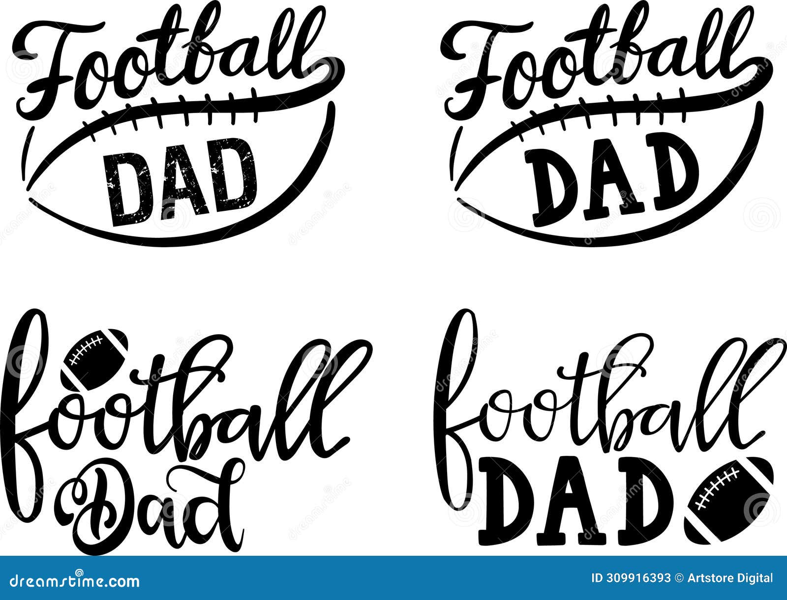 Football Dad, American Football, Football Love, Football Family Vector ...