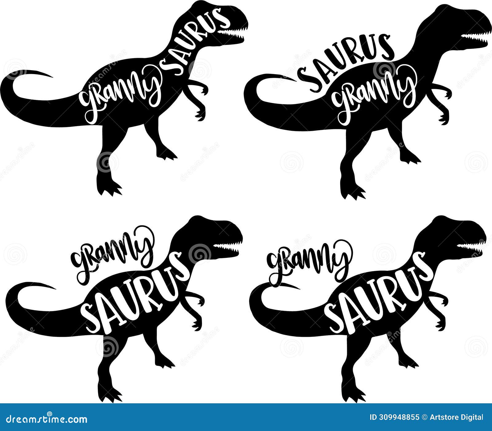 4 Styles Dad Saurus, Family Saurus, Matching Family, Dinosaur Family, T ...