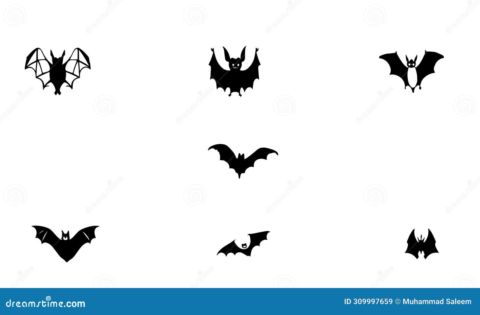 You Can Download Bats Icon Set Wallpapers and Background Stock Vector ...