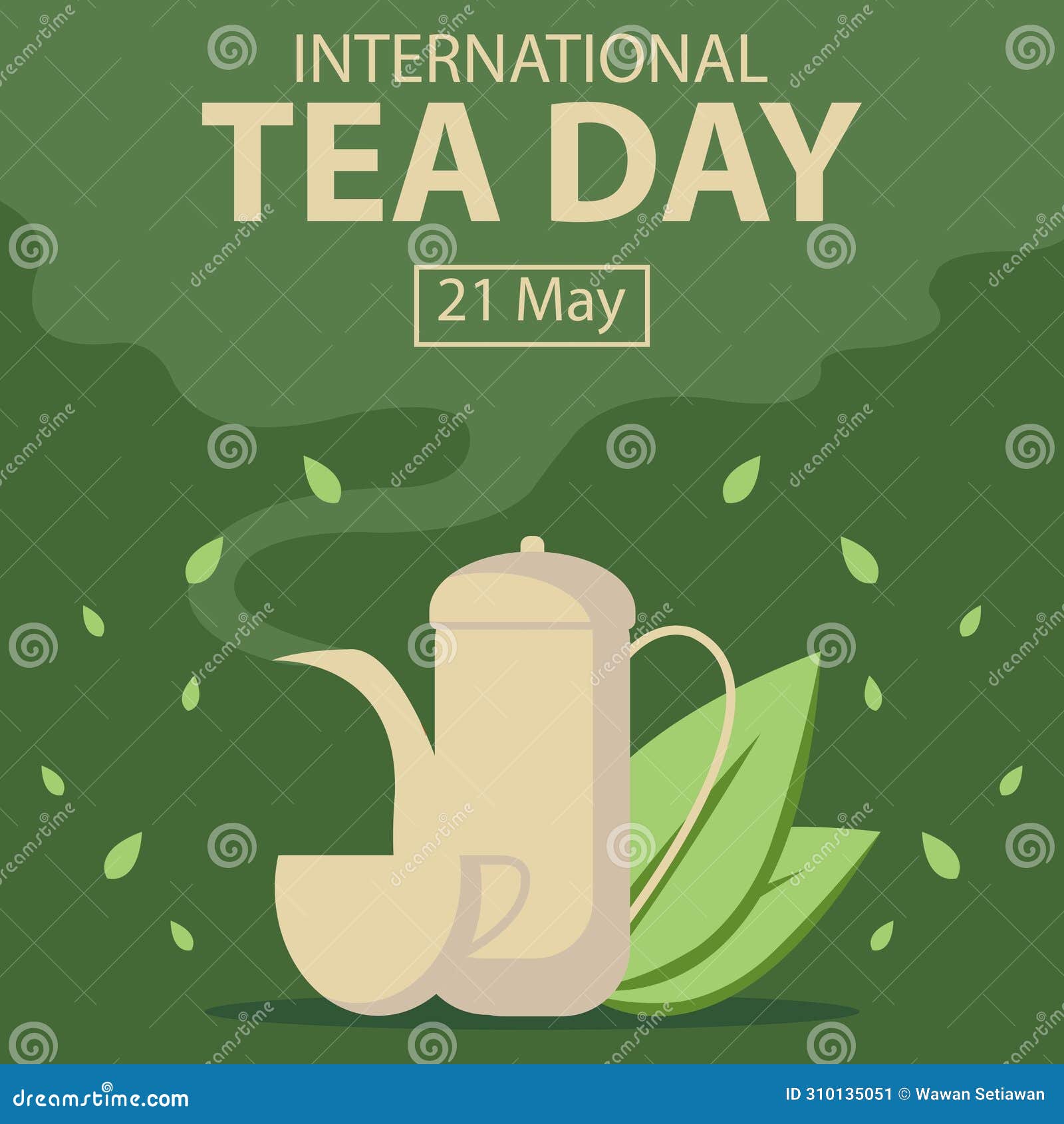 Illustration Vector Graphic of the Teapot Emits Steam, Revealing ...