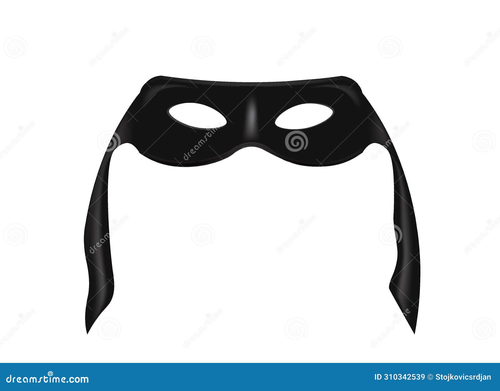 Zorro Mask Graphic Icon Cartoon Vector | CartoonDealer.com #230487369