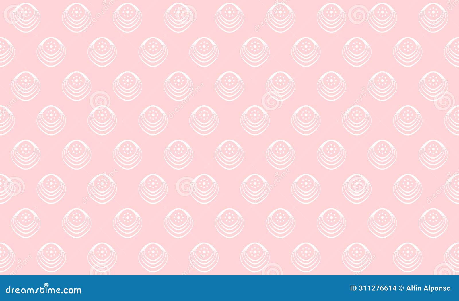 Seamless Pattern on Pink Background for Wallpaper, Wrapping Paper ...