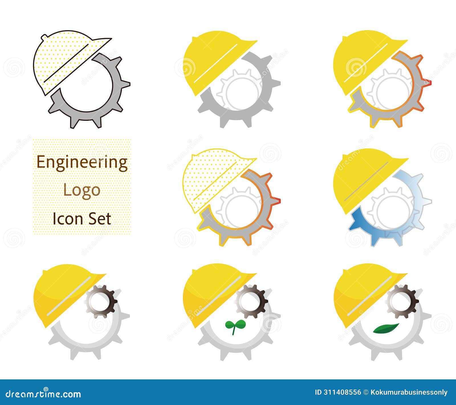 Engineering Logo - Simple Icons Set -Constraction Icons Illustrations ...