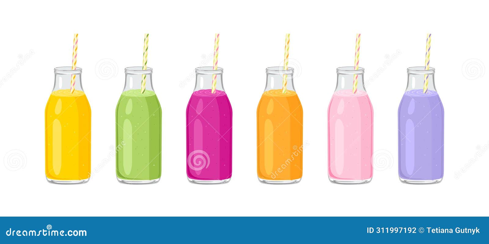 Fresh Smoothies Logo Emblem Bright Splash Shiny Stickers, Organic ...