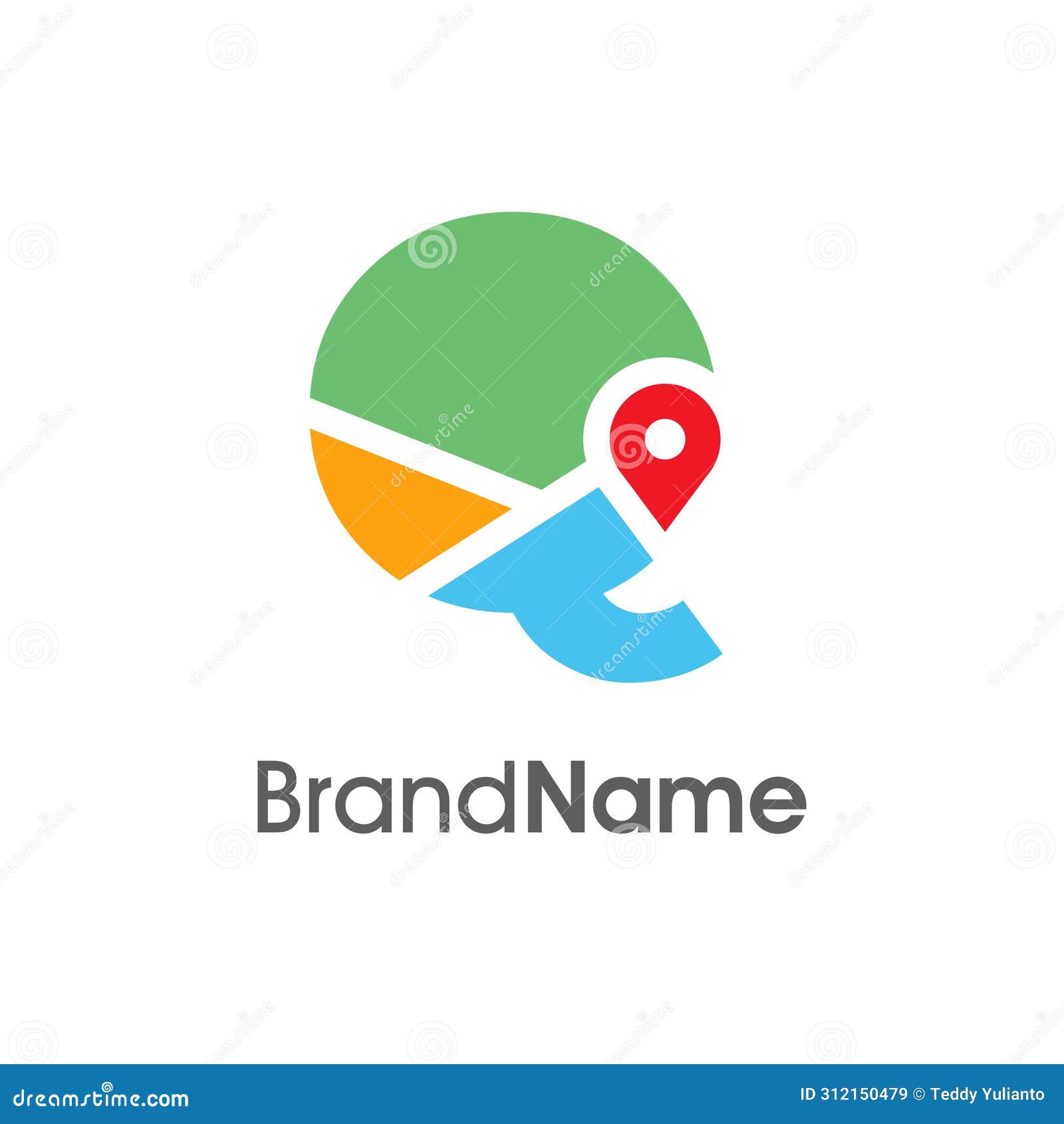 Modern Initial Q Maps Location Logo Stock Vector - Illustration of ...