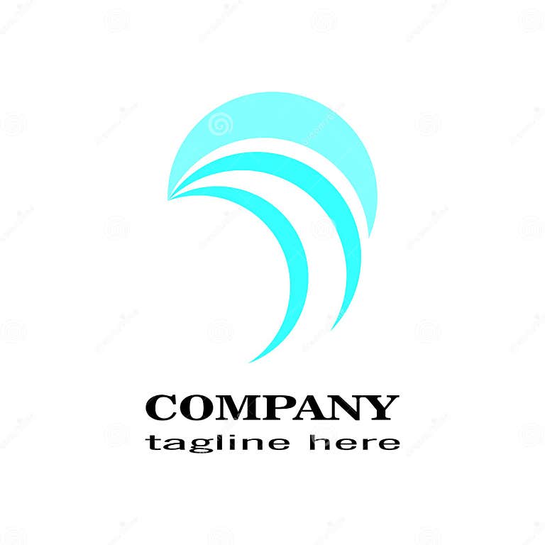 Abstract Logo Design. Green Wing Logo Stock Vector - Illustration of ...