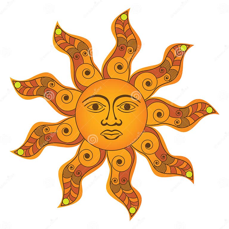 Happy Sinhala and Tamil New Year Sun Vector. Sri Lankan Happy New Year ...