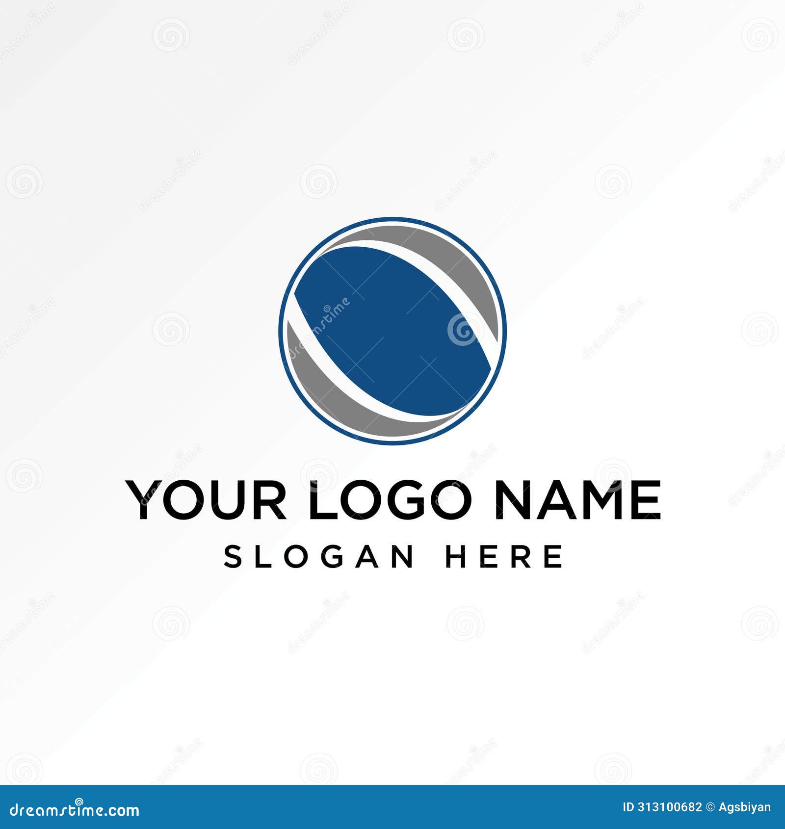 Unique Circle Block with Flip Swoosh Grunge Related To Stripes Ethinic ...