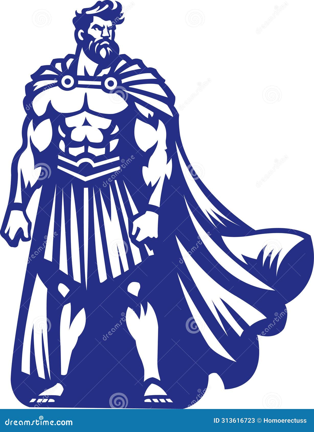 Hercules, Son Of Zeus , 3D Illustration Royalty-Free Stock Photo ...