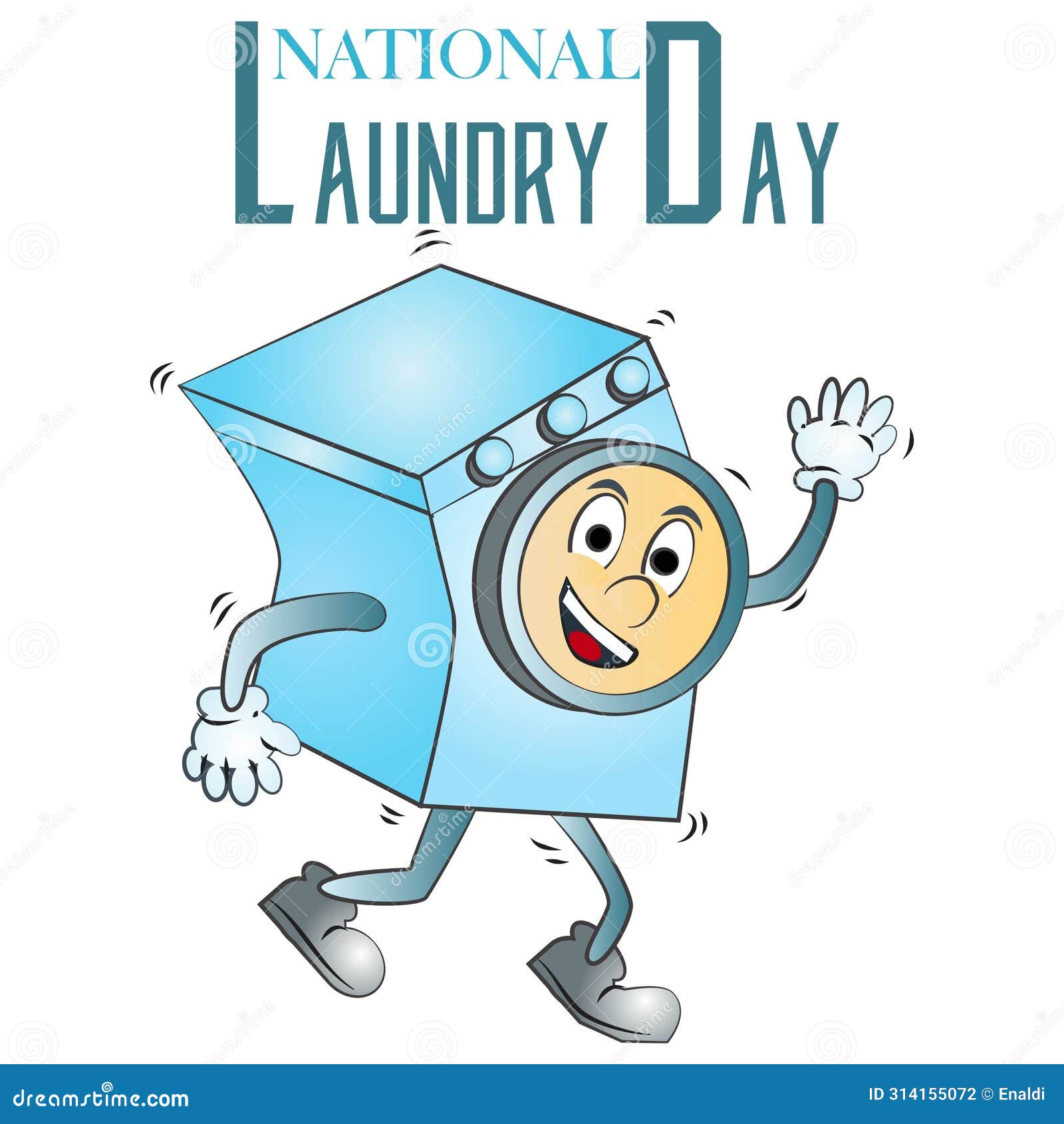 Laundry Mascot Character Vector Illustration | CartoonDealer.com #152747792