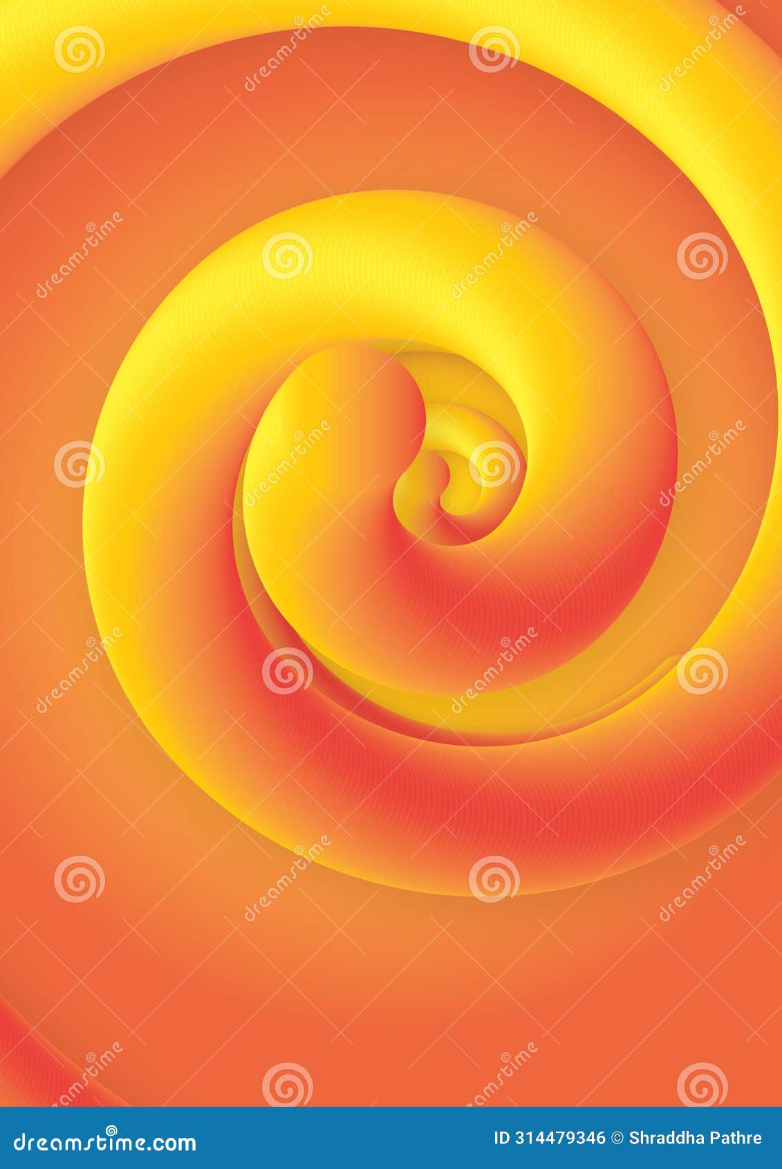 Orange Swirl Vector Background High Resolution with Open Format Stock ...