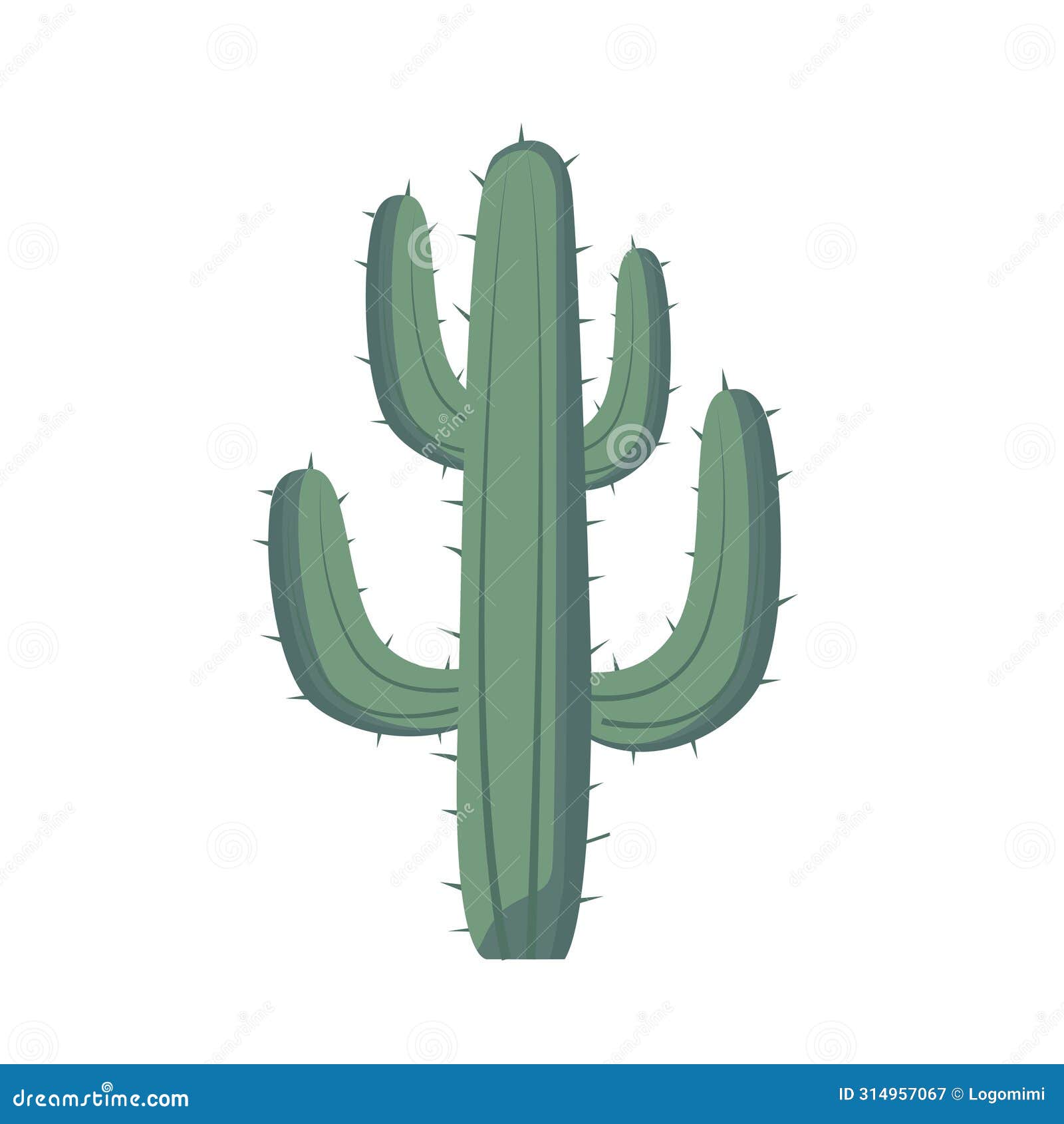 Tree, Desert Icon. Simple Line, Outline Vector Elements Of Wilderness ...