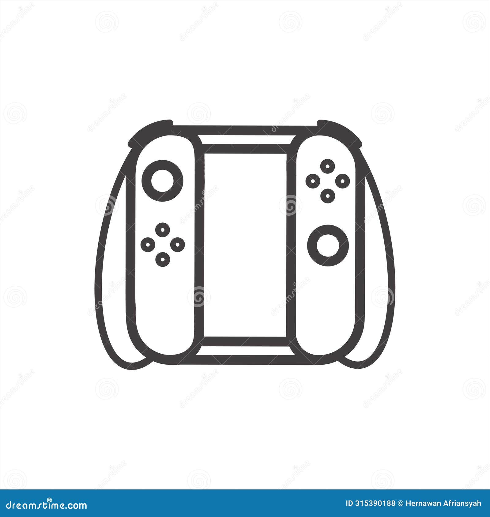 Nintendo Switch Icon. Game Symbol, Logo Illustration. Editable Stroke ...