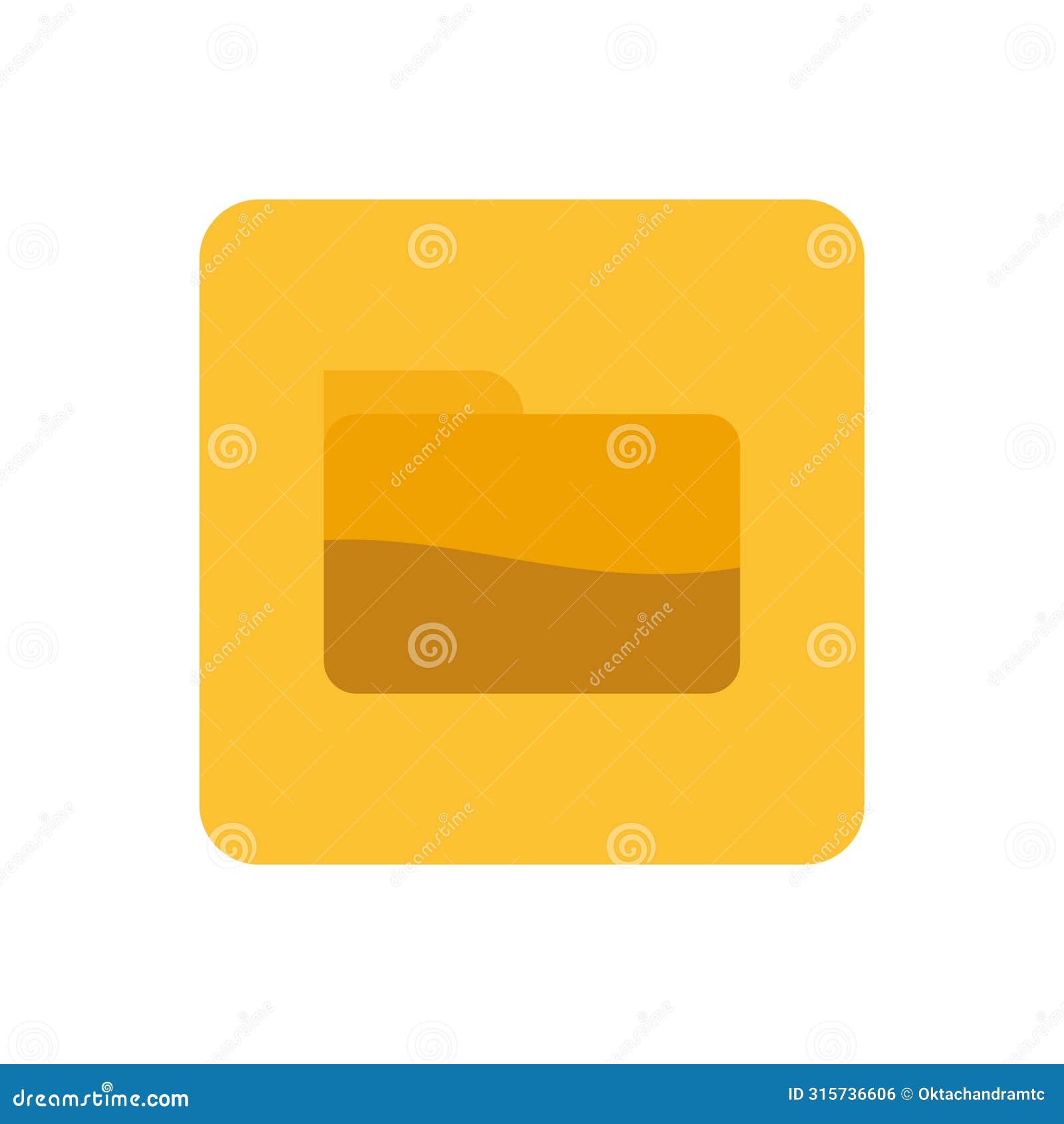 Folder Icon Logo Design Element. Can Be Used for Web and App. Symbol ...
