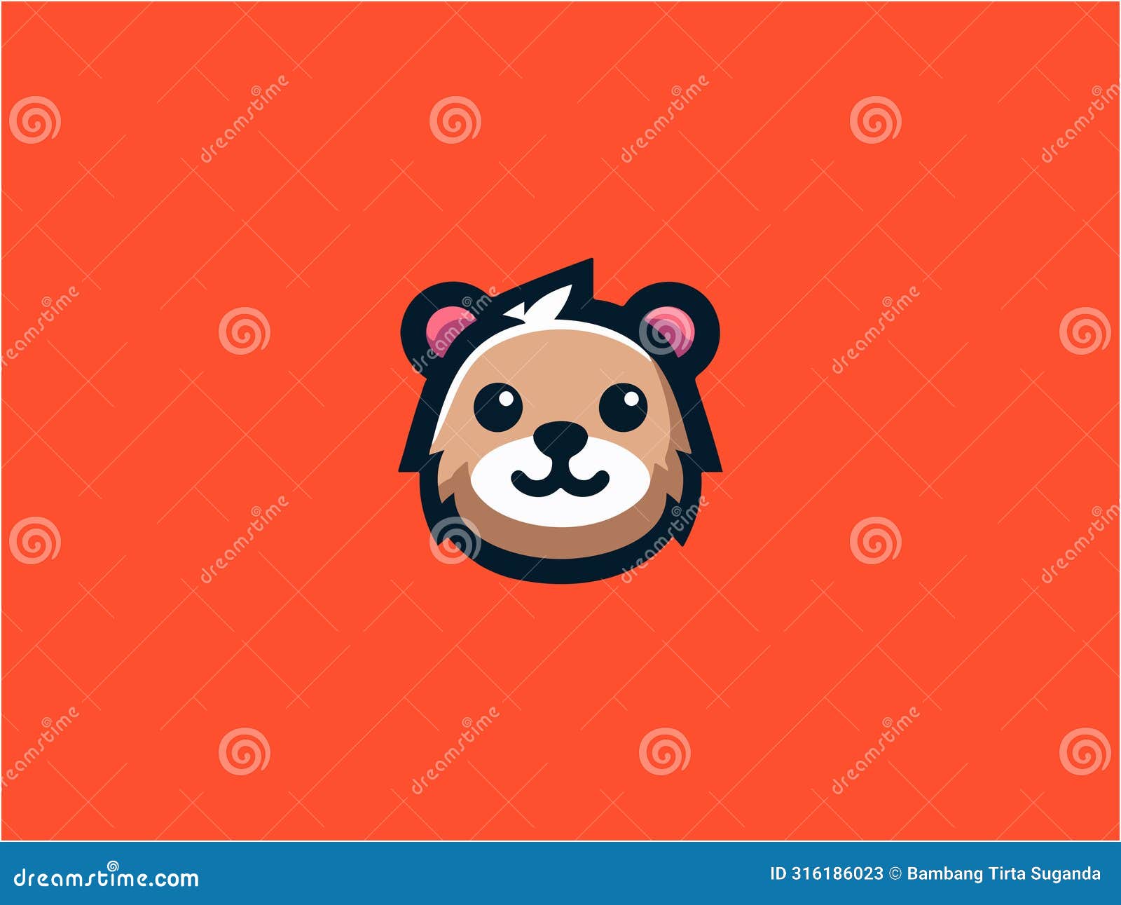 Mascot Logo Animal Emblems. Bear, Dinosaur, Eagle, Leopard, Wolf, Horse ...