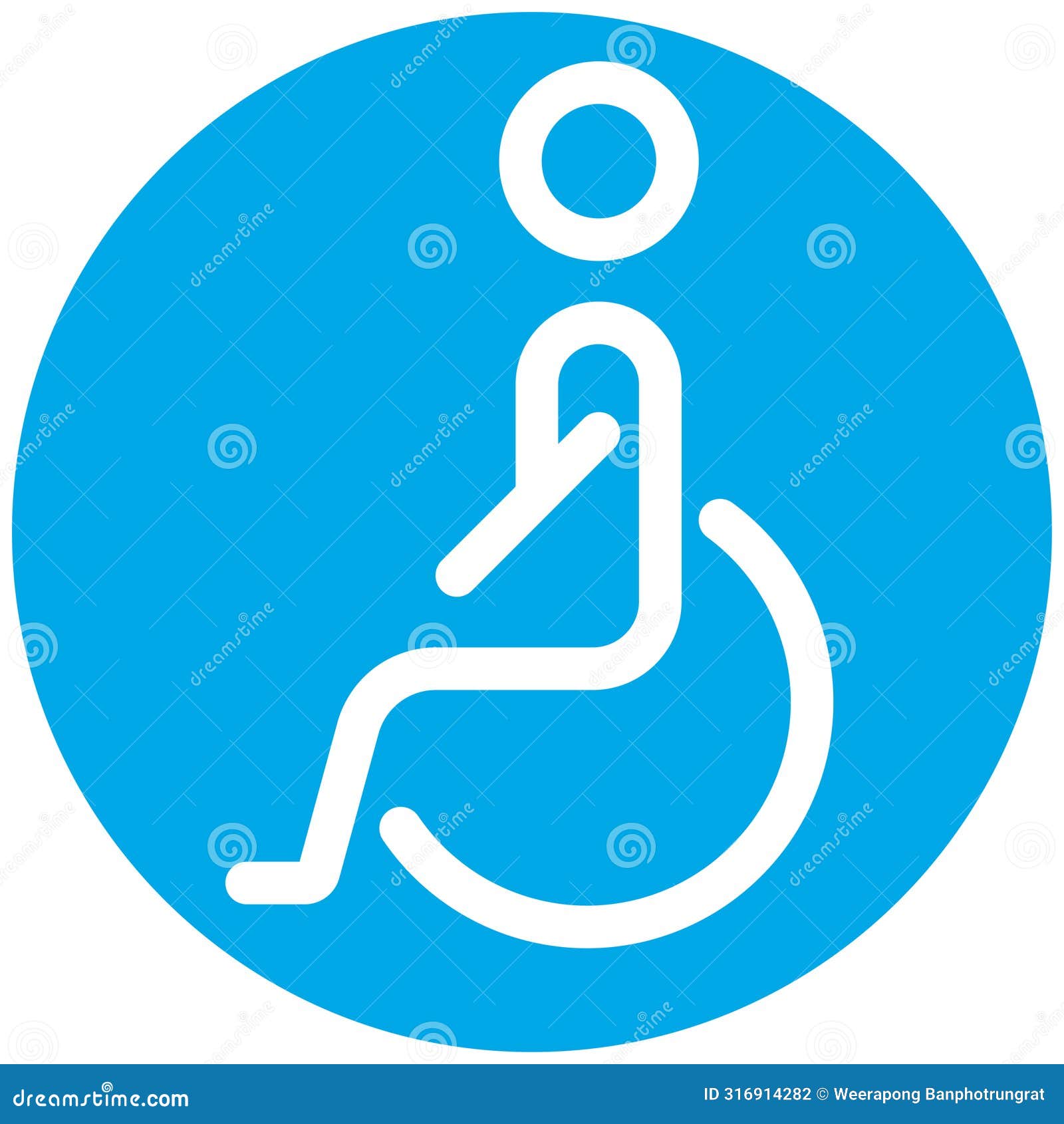 Vector Set Of Disability Icons. Lameness, Blindness, Diagnostic ...