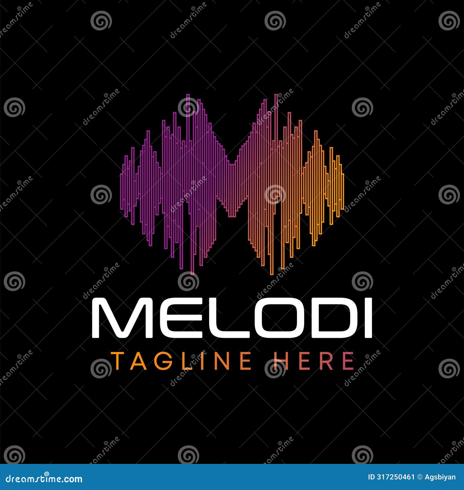 Initial Letter M Font Melody Sound Wave Music Acoustic. Related ...