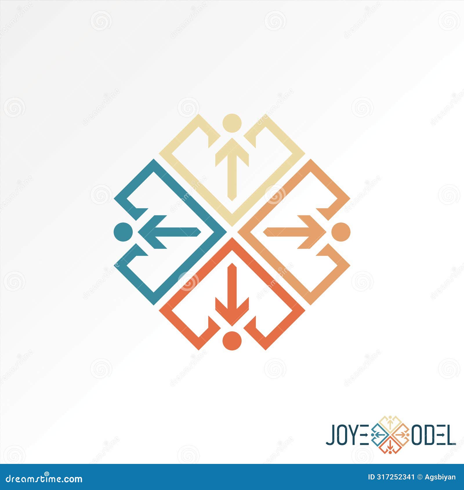 Pattern Motif Like Human Body Arrow Rectangular. Related Art Wall Hand ...