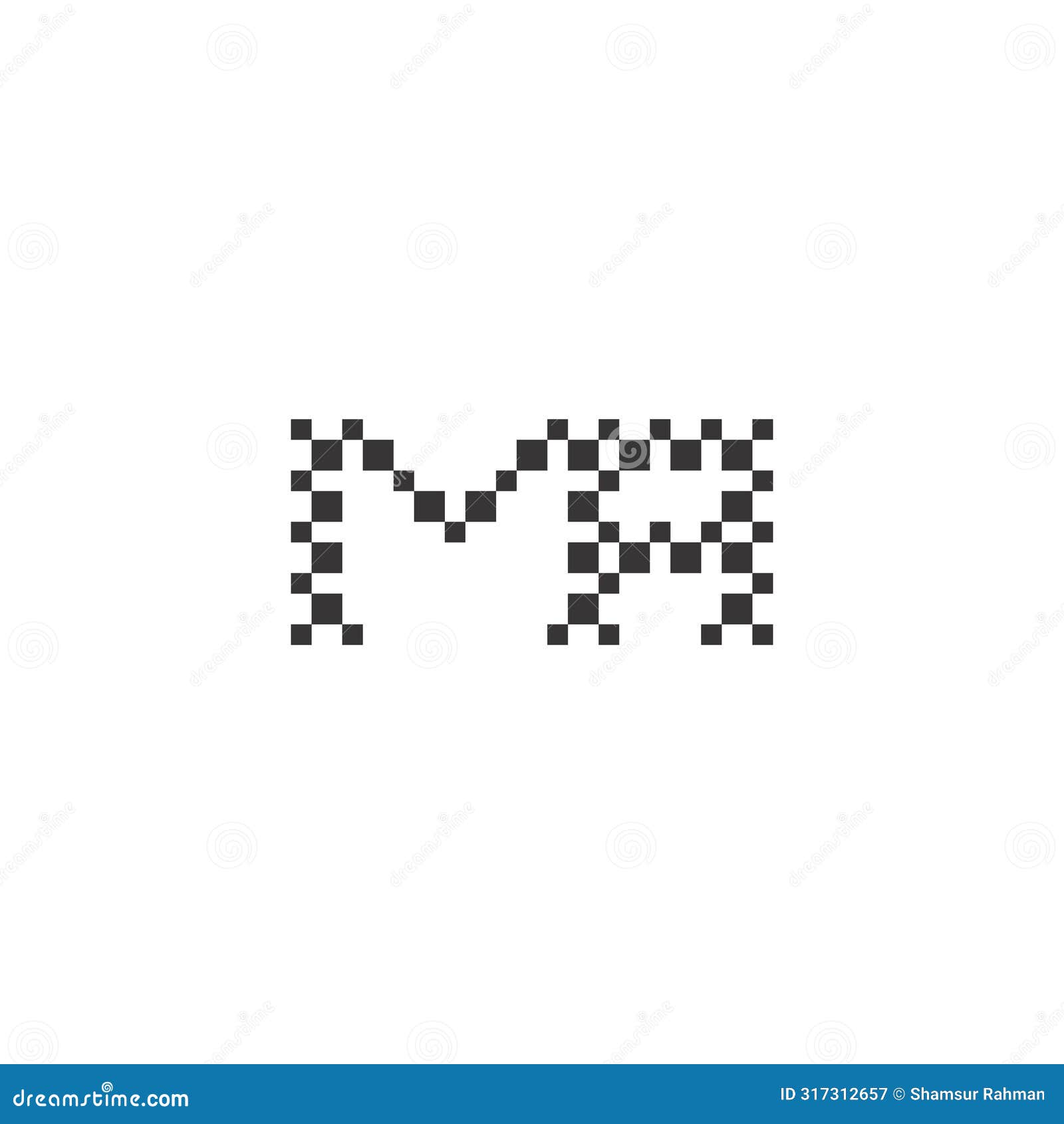 Alphabet Initials Logo am, MA, M and a Stock Vector - Illustration of ...