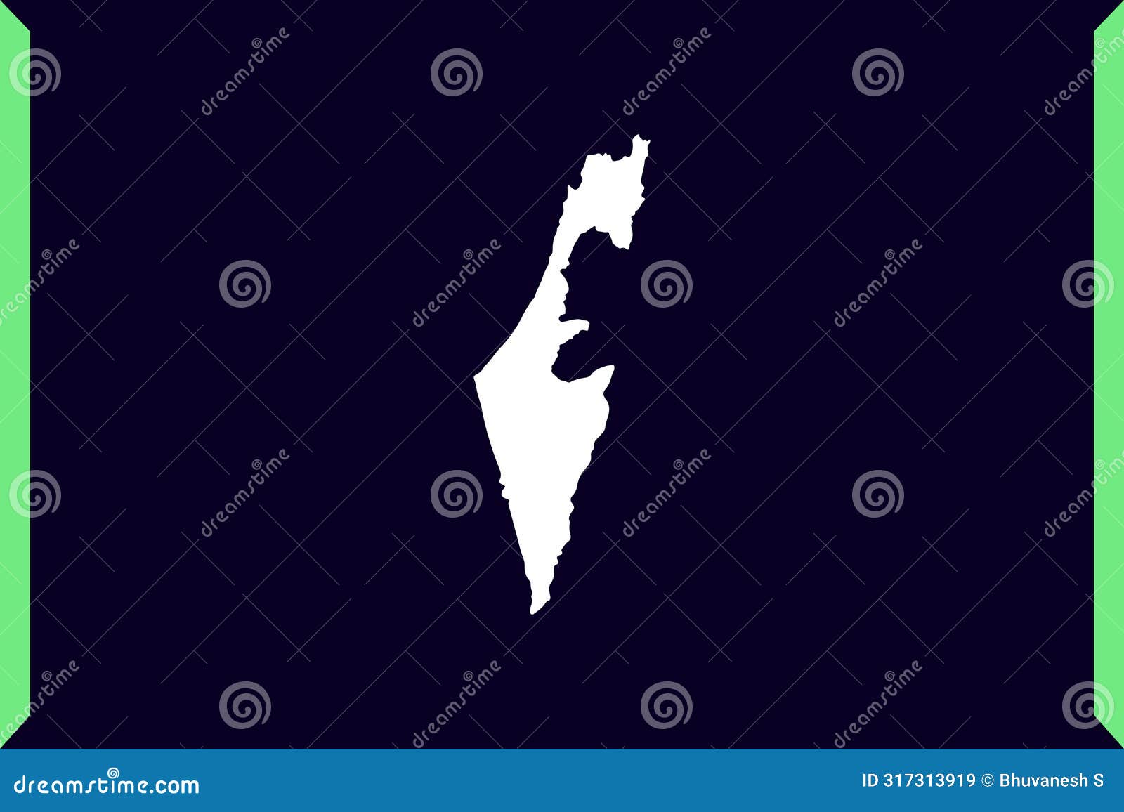 Modern Windows Style Design Concept of Map Isolated on Dark Background ...