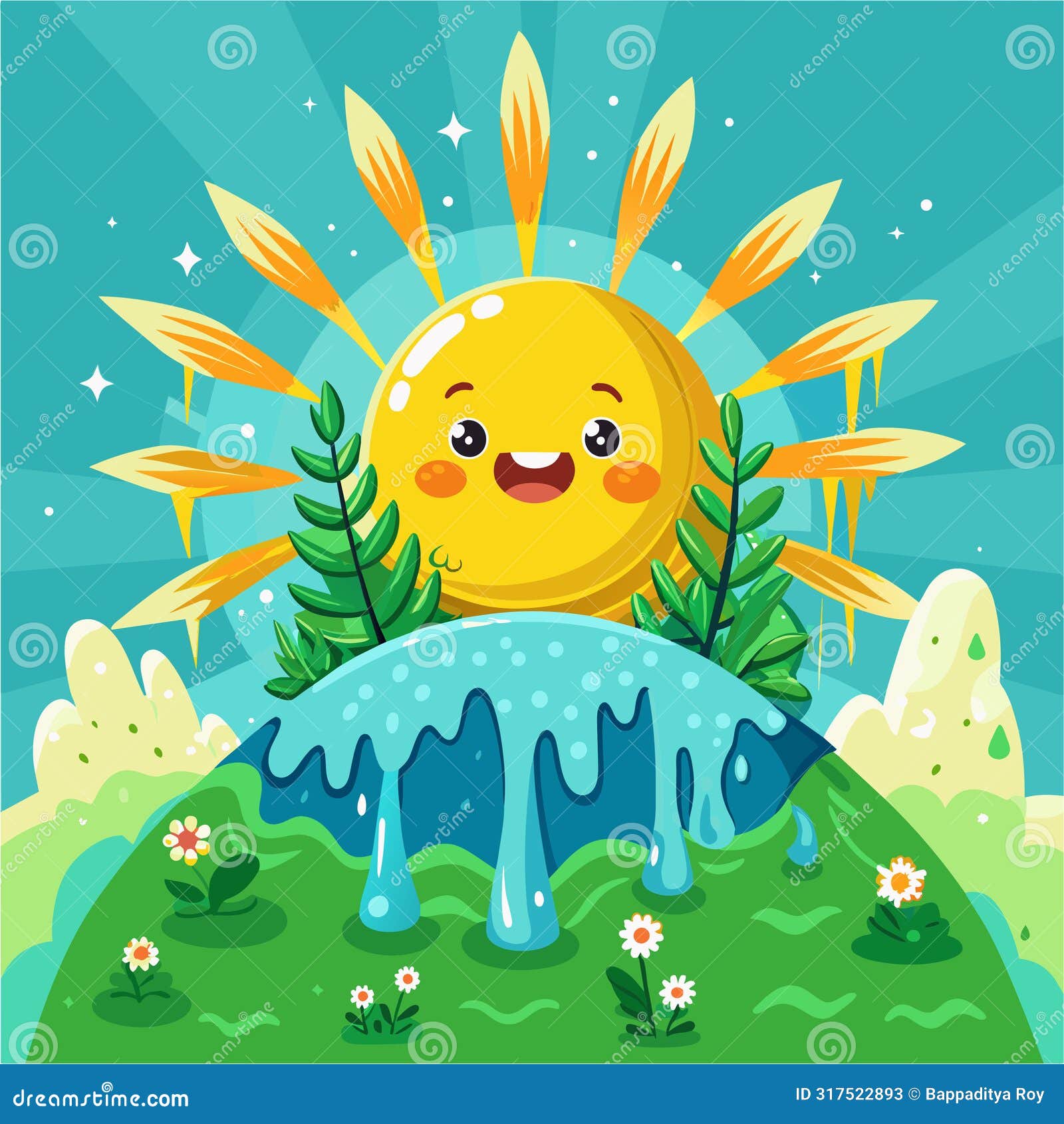 Eco Consciousness Protecting Our Planet Stock Vector - Illustration of ...